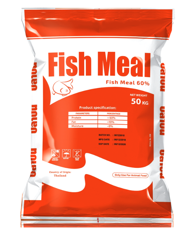 Thai Fish Meal 60% - High-Protein Feed for Fish & Poultry (50kg)-AgroMukam